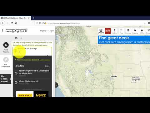 Getting Started with MapQuest