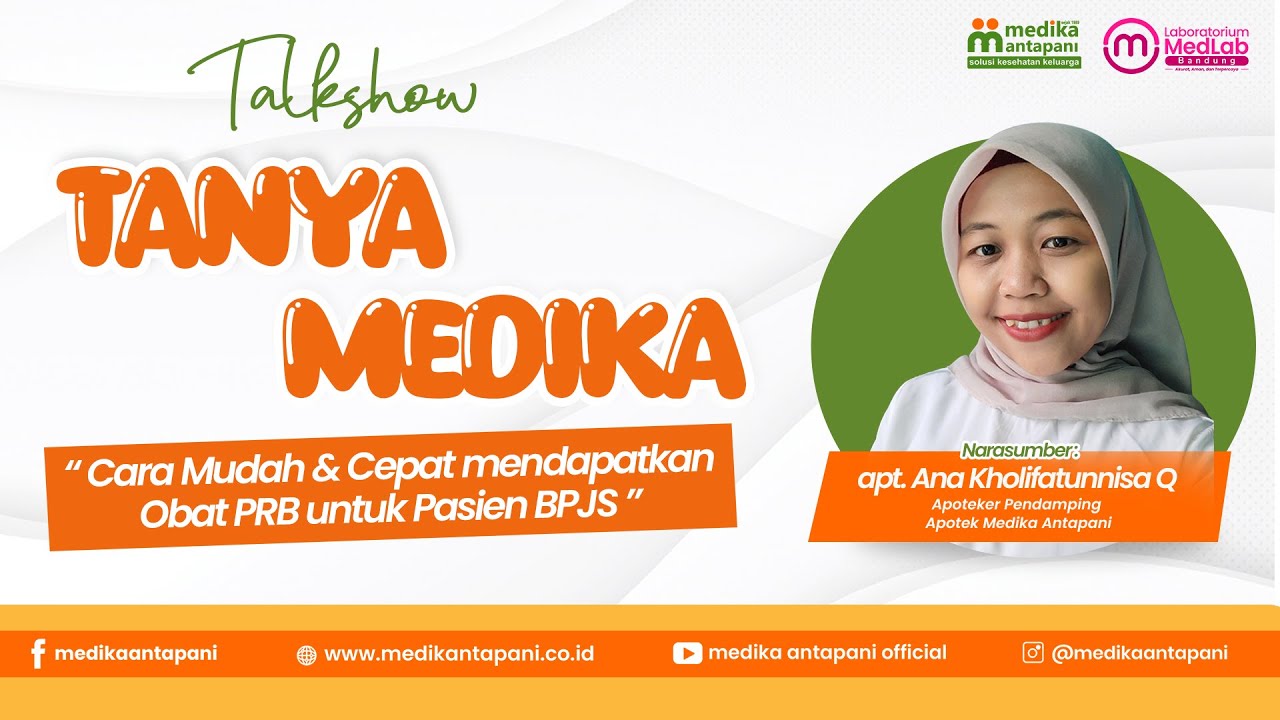 CARA MUDAH & CEPAT MENDAPATKAN OBAT PRB  UNTUK PASIEN BPJS DI APOTEK MEDIKA ANTAPANI