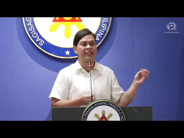 Sara Duterte rejects resignation calls: ‘32 million Filipinos put me here’ Sara Duterte rejects resignation calls: ‘32 million Filipinos put me here’