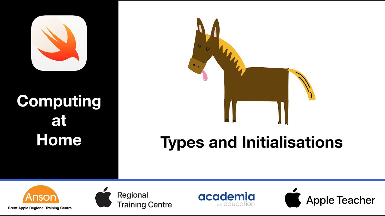 Computing at Home: Lesson 6 - Types and Initialisations
