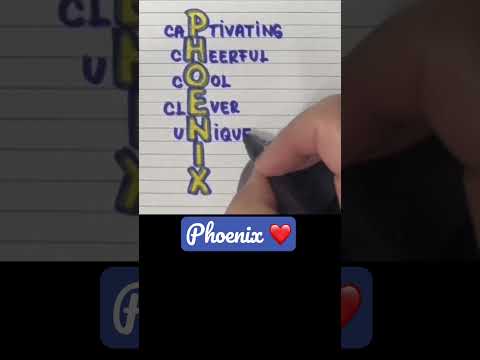 Meaning of the name PHOENIX #meaning #name #phoenix