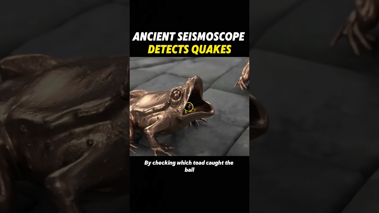 Seismoskop kuno mendeteksi gempa bumi #pengetahuan #sainstok #sejarah #amerika #gempa