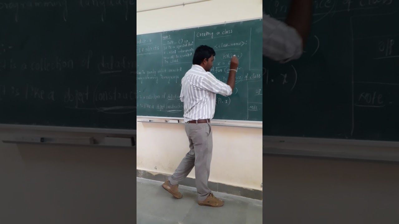 Python module 4  Class and Objects  Class1 Introduction