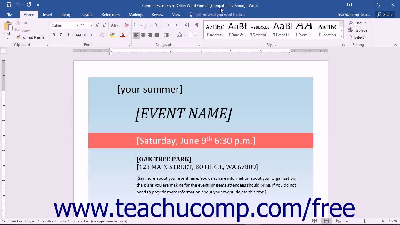 Word 2016 Tutorial Working with Word File Formats Microsoft Training