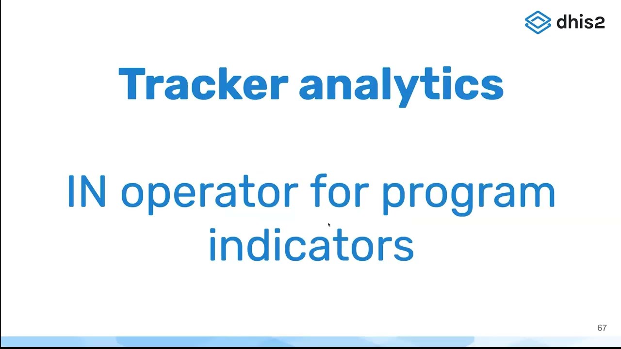DHIS2 V40 - Tracker Analytics (Part 21)