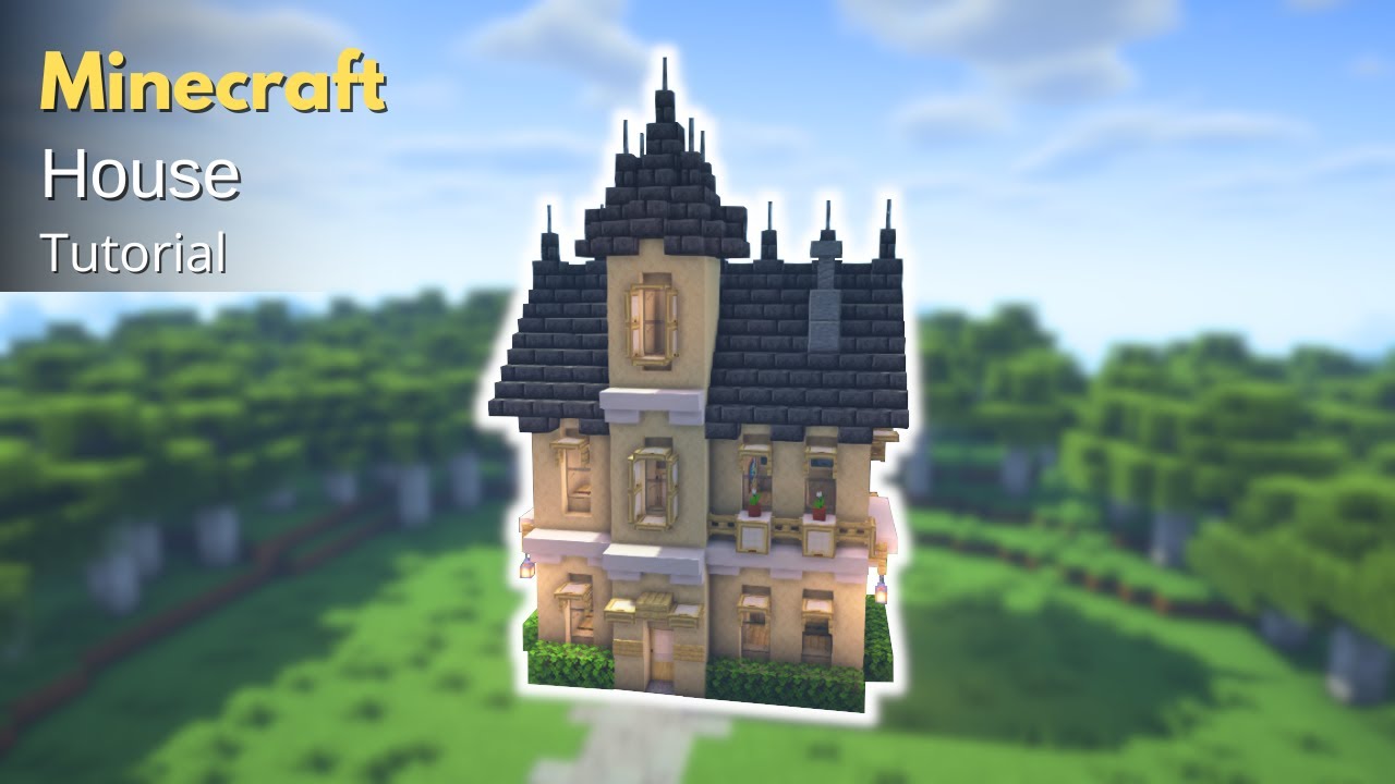 Minecraft: How to Build a Sandstone House | Survival House (Tutorial ...