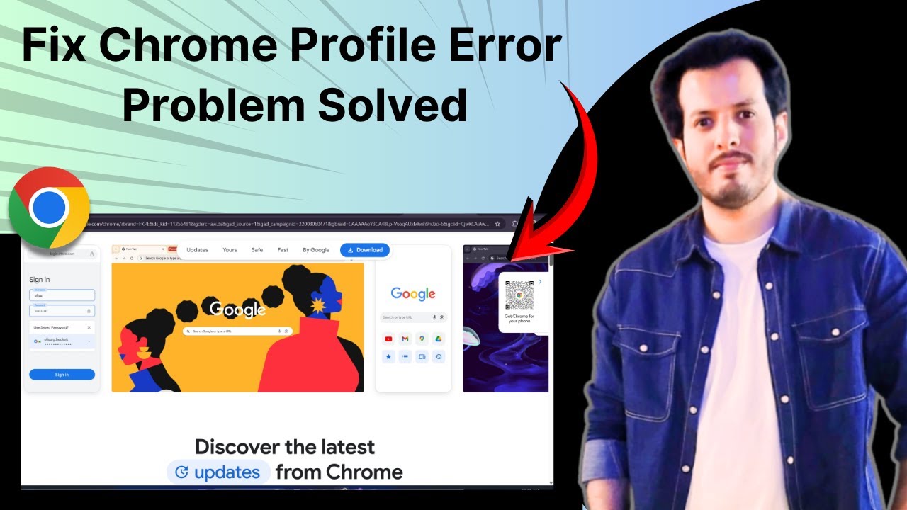 How To Fix Google Chrome Profile Error Occurred Problem [Step By Step Tutorial]