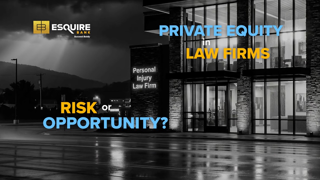 Private Equity in Law Firms: The Right Partner Changes Everything