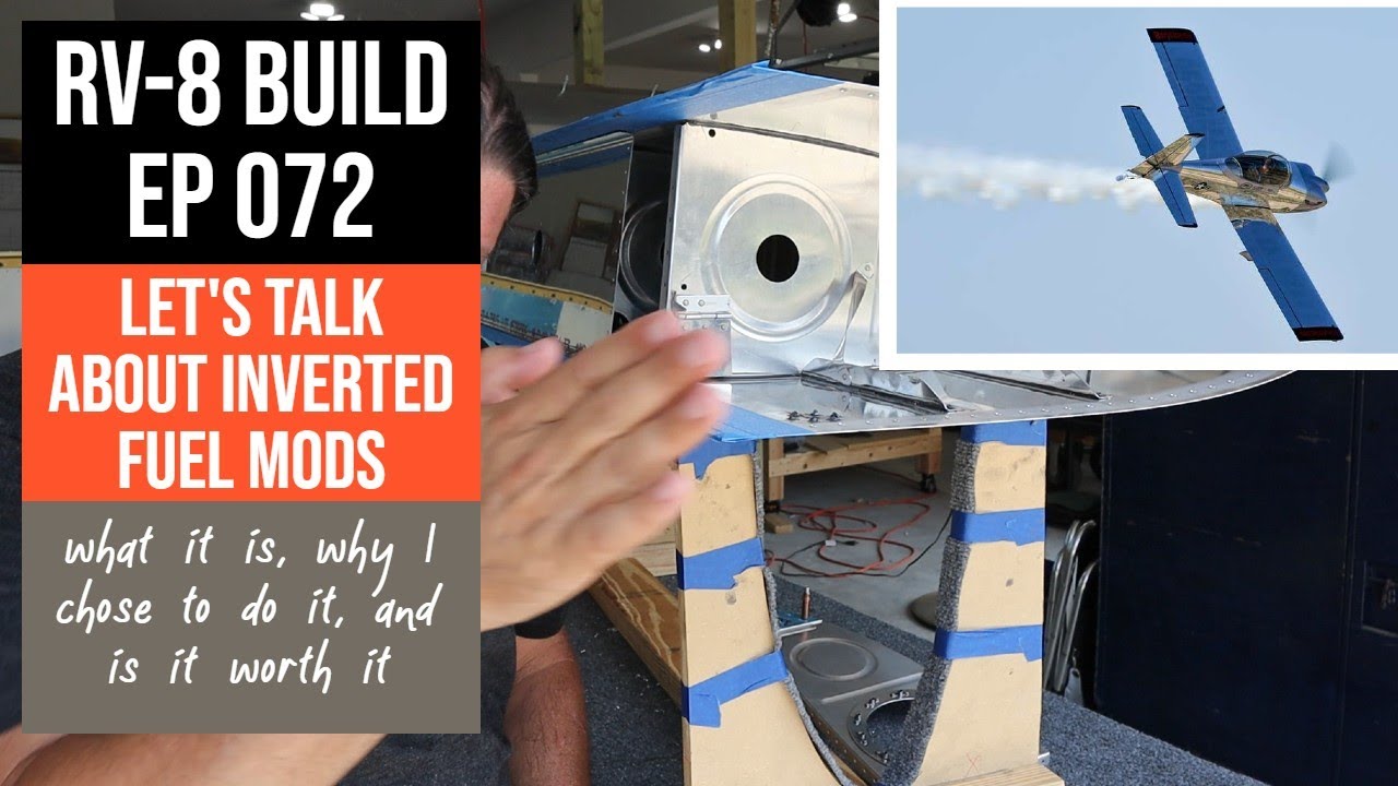 Aviation: Vans RV Aircraft - Van's RV-8 Build. Ep 072. Lets talk about ...