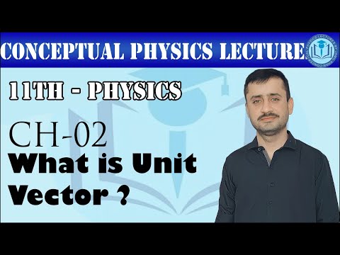 Unit Vector Class 11 Physics | Define Unit Vector | Direction Vector | Unit Vector Formula