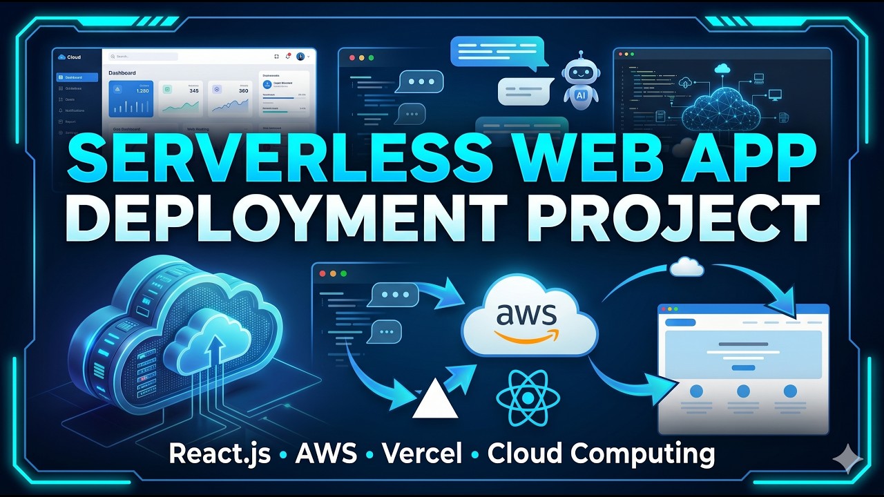 Cloud-Based Serverless Web Application Deployment | React.js + AWS + Serverless Architecture