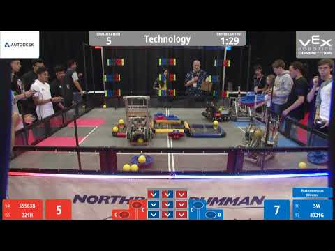 2019 VEX Worlds VRC Technology Division Match Q5