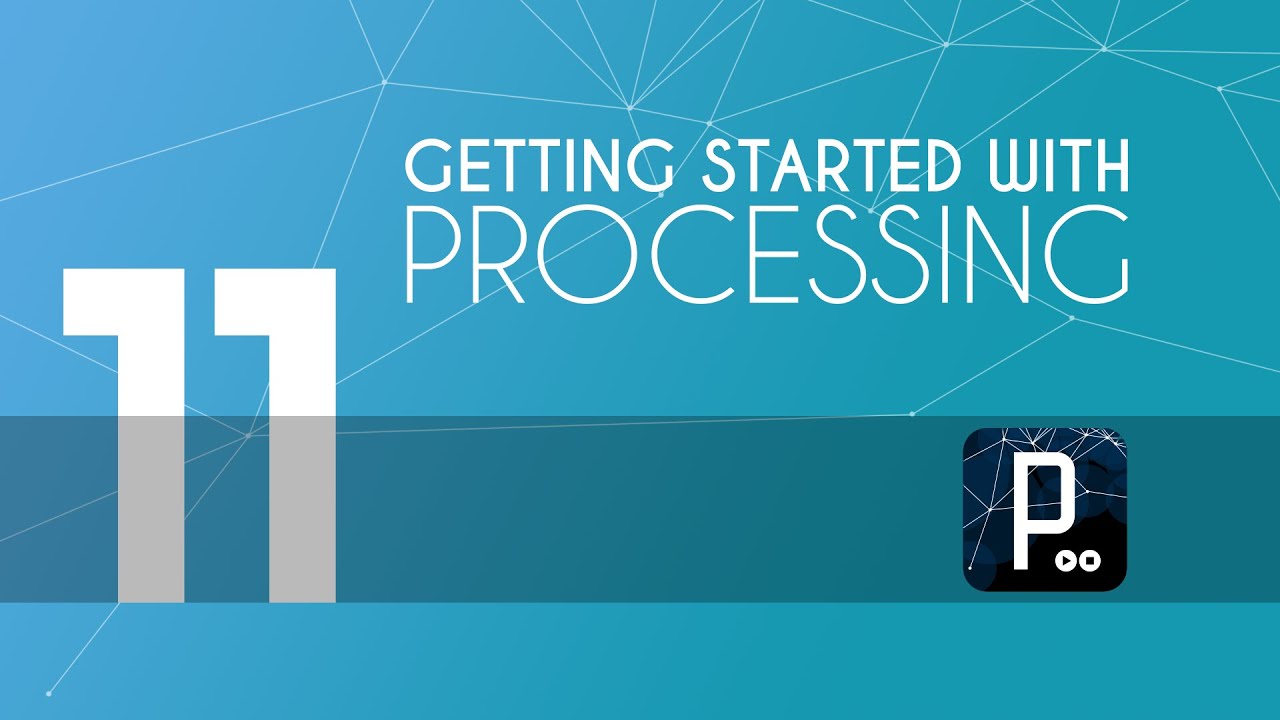 Processing tutorial - 11 - Moving objects in Processing