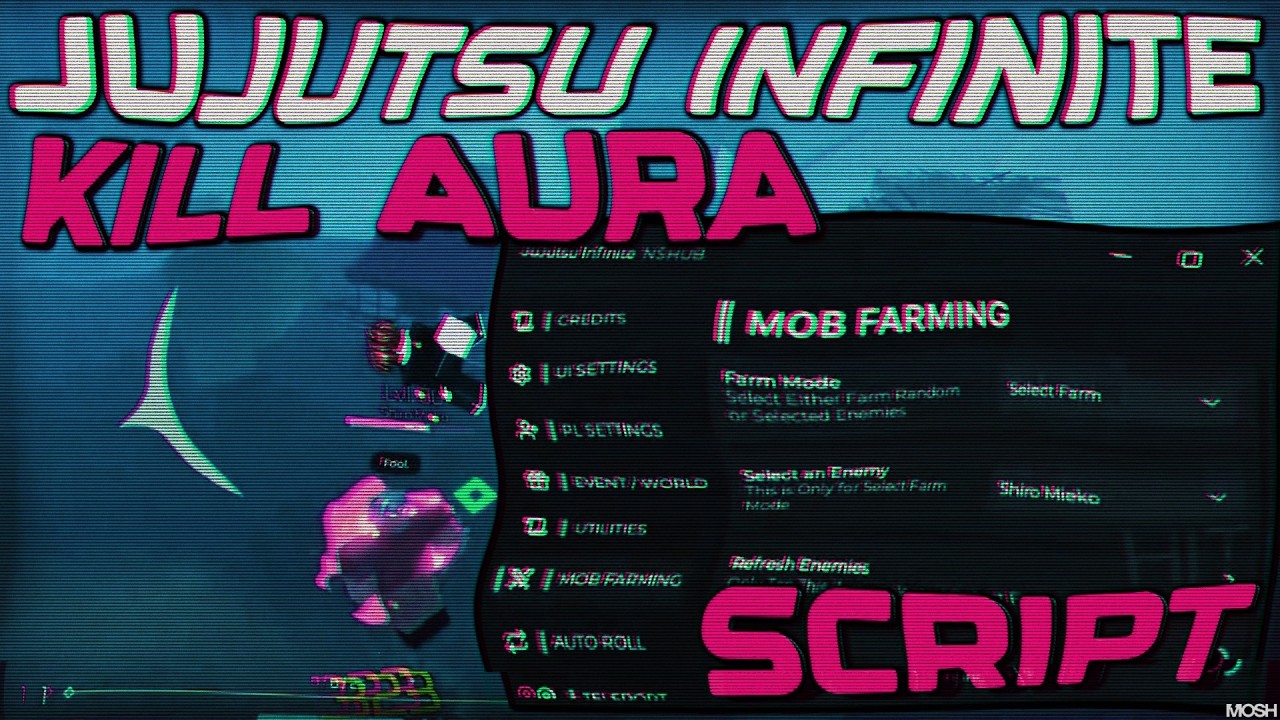 *OP* JUJUTSU INFINITE SCRIPT - NO KEY! | (AUTO FARM, KILL AURA, INSTANT KILL, INF SPINS & MORE)