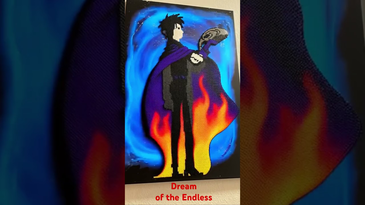 Dream of the Endless #perlerbeadart #aivideo #sandman