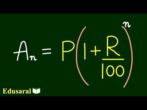 Deducing a Formula for Compound Interest Video Lecture - Class 8