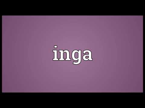 Inga Meaning