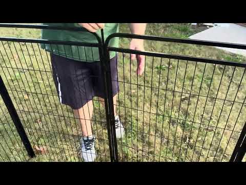 Dog Playpens, 40" H 8 Panels Dog Pen Outdoor Indoor Dog Fence Exercise Pen | Review