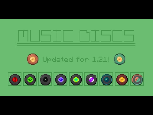 Records Minecraft Texture Pack