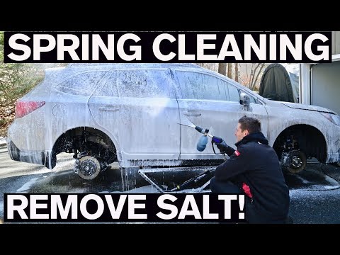 How to Wash the Winter Salt Off Your Car in Time for Spring