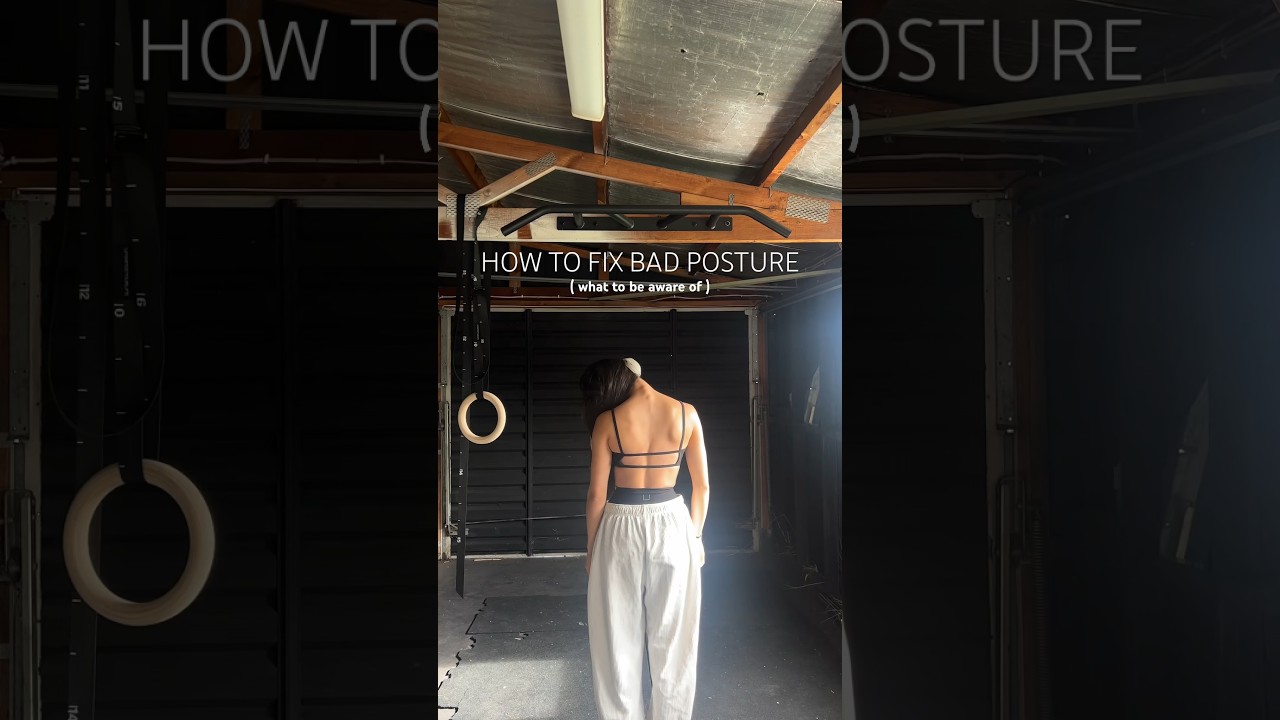 Simplest thing makes the biggest difference #correctposture #bodyweighttraining #posture