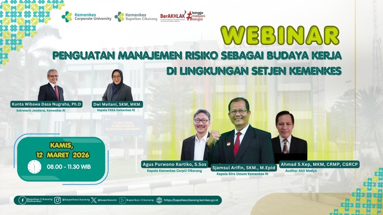 Webinar Manajemen Risiko