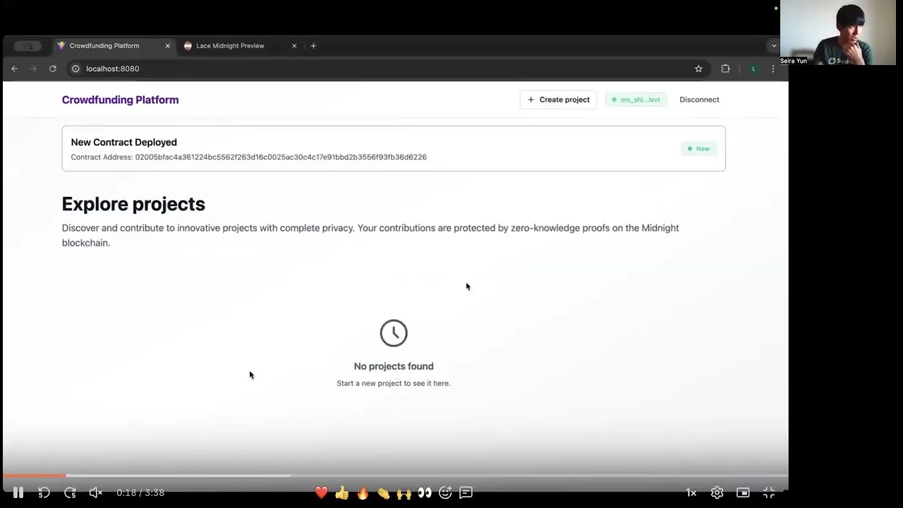Midnight Open Source Smart Contract Library: Crowdfunding Smart Contracts
