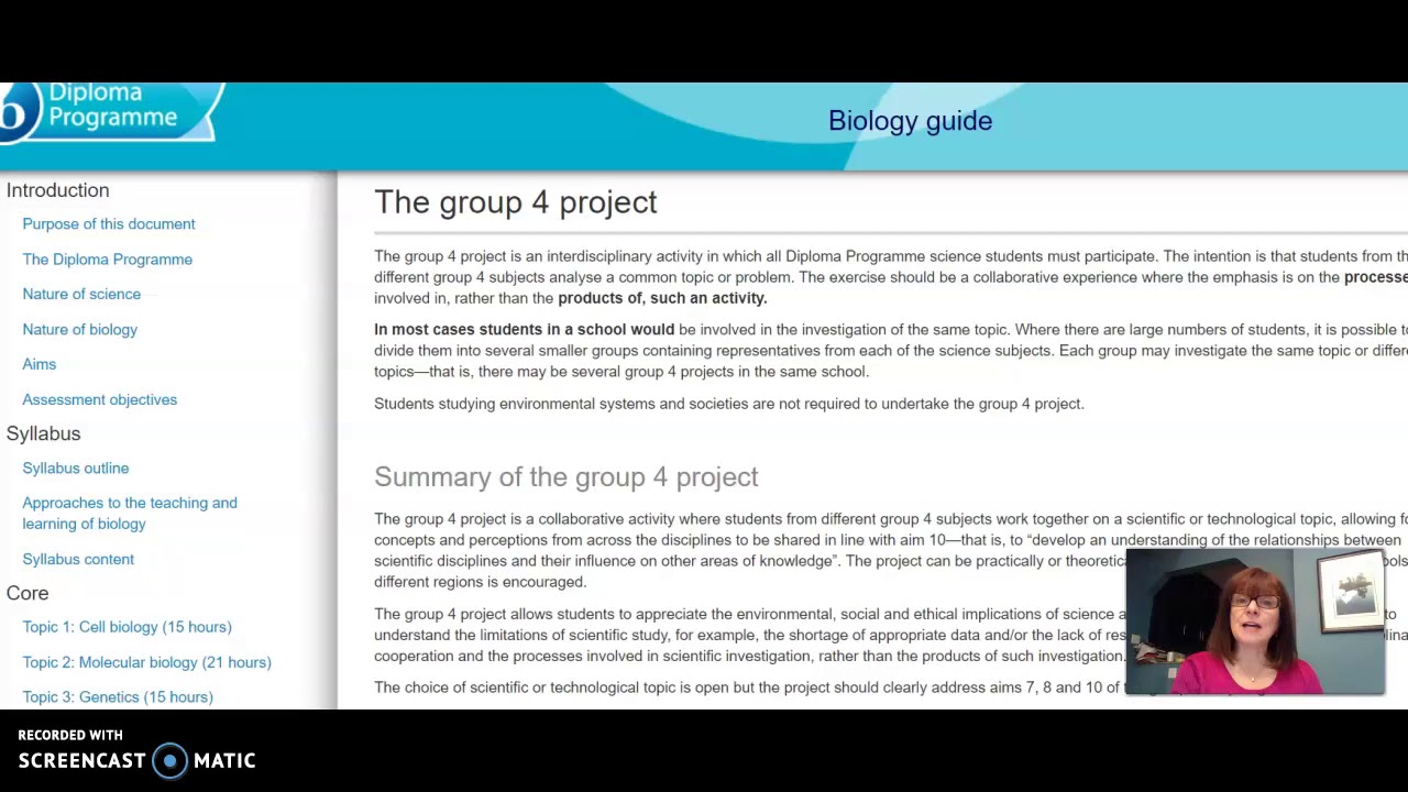 What is the Group 4 Project?