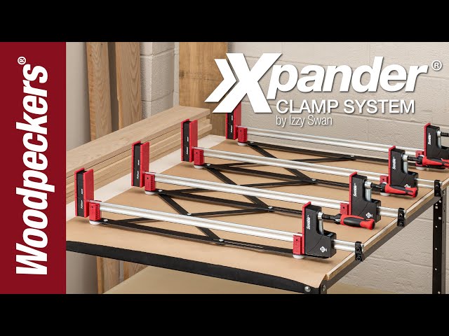 Woodpeckers Xpander Clamp System voor 24-40 inch Parallel Jaw Clamps ...
