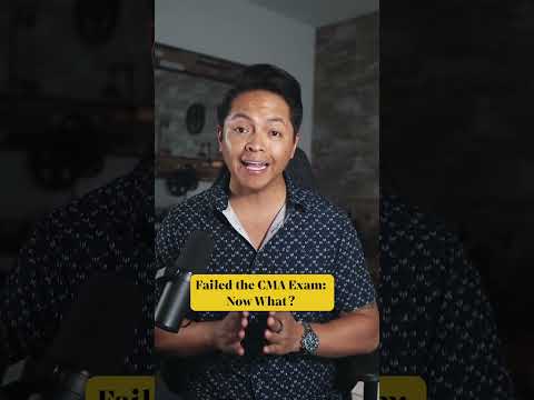 Failed the CMA Exam: Now What?