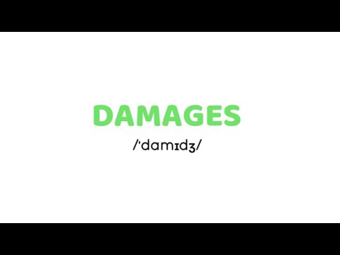 What is Damages? Meaning, Definition, Explanation