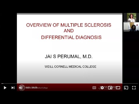 Neuro Lecture: Demyelating Disorders with Dr Jai Perumal