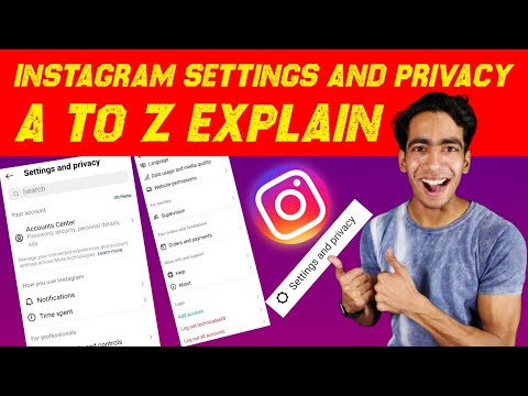 Instagram Settings And Privacy A To Z Explain | Instagram Settings and Privacy Update | New Settings