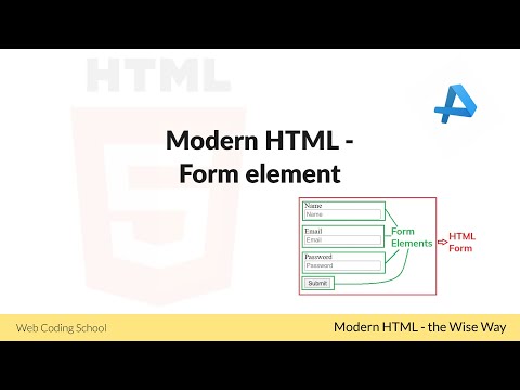 Learn HTML - Form element