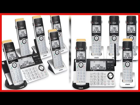 Great product - VTech IS8151-5 Super Long Range 5 Handset DECT 6.0 Cordless Phone for Home with Ans