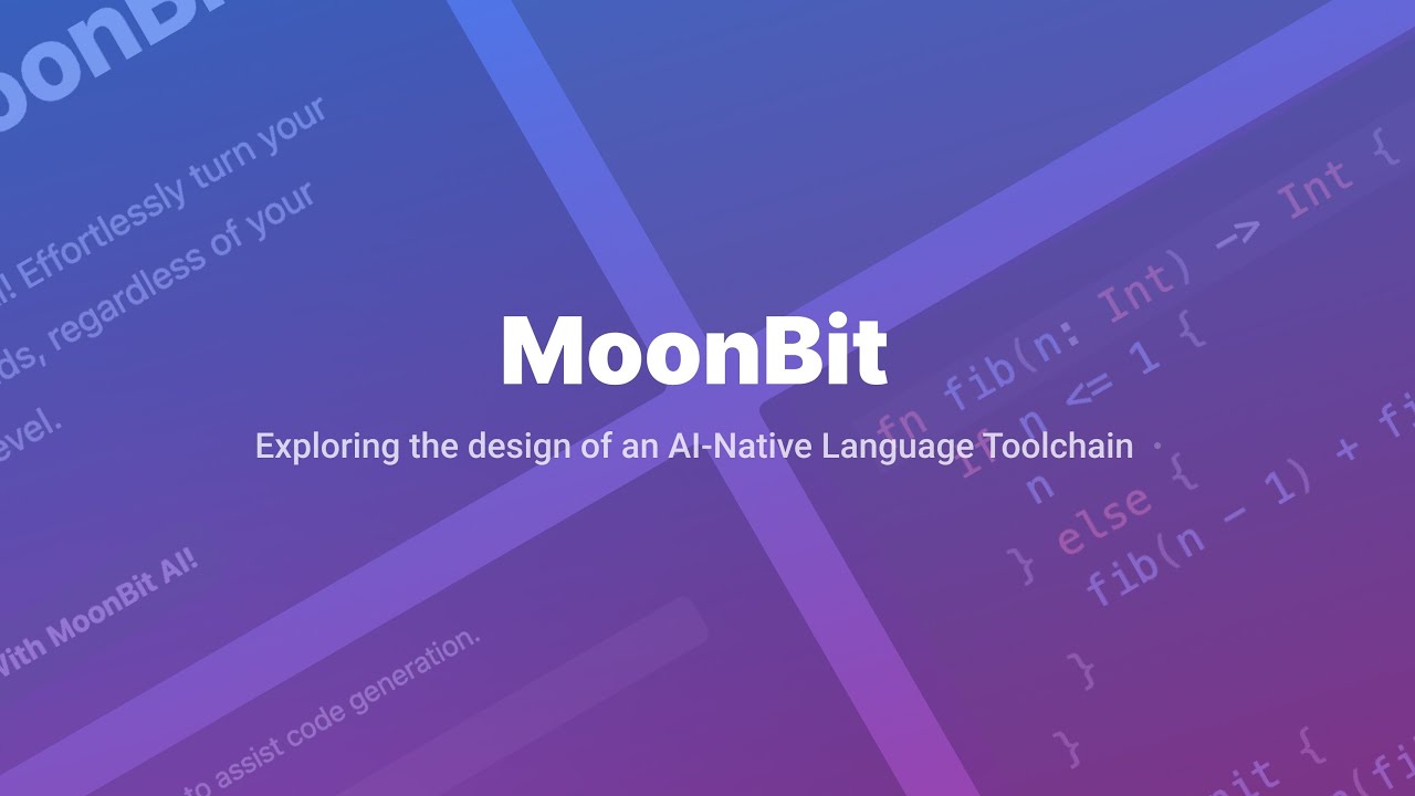 LLM4Code 2024 - MoonBit: Explore the Design of an AI-Friendly Programming Language