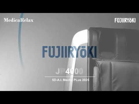 Fujiiryoki JP4000 Cyber Relax 5D 2025 , vidéo de présentation fauteuil de massage haut de gamme