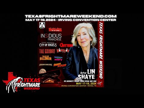Lin Shaye Announced - Texas Frightmare Weekend 2024
