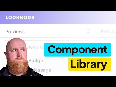 Build a View Component library in Rails with LookBook