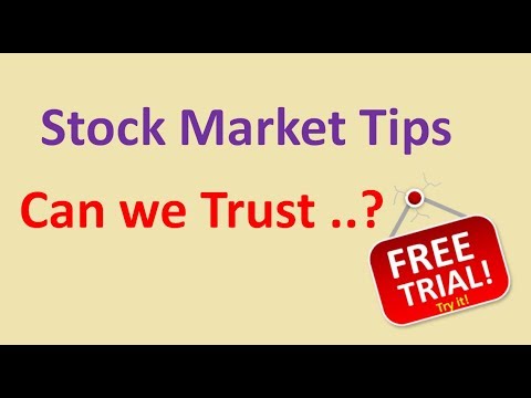 Story behind Stock market Tips providers. Can we trust tips ? My views