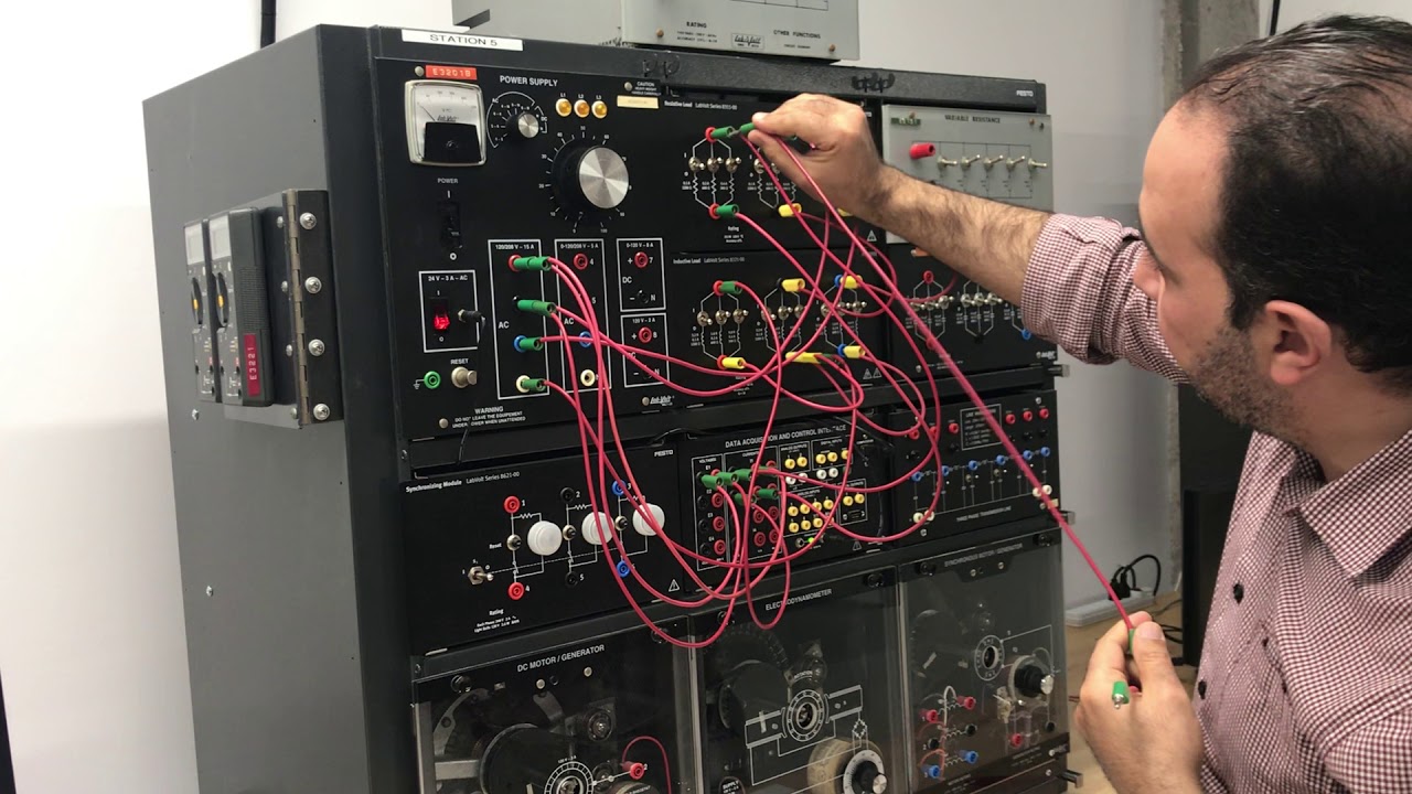 Lab 5 part b Wye connection 3 phase balanced circuits