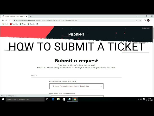 How to reach Valorant Support