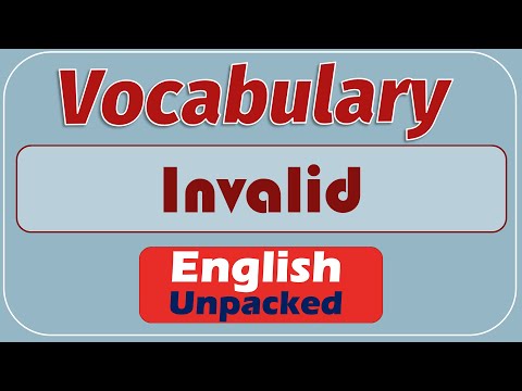 Invalid