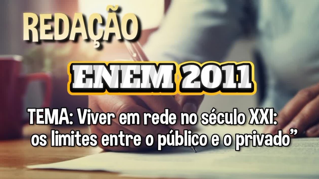 ✍️Redação ENEM 2011#3minutosdeopniao #redaçãonota1000 #redação #enem #prouni