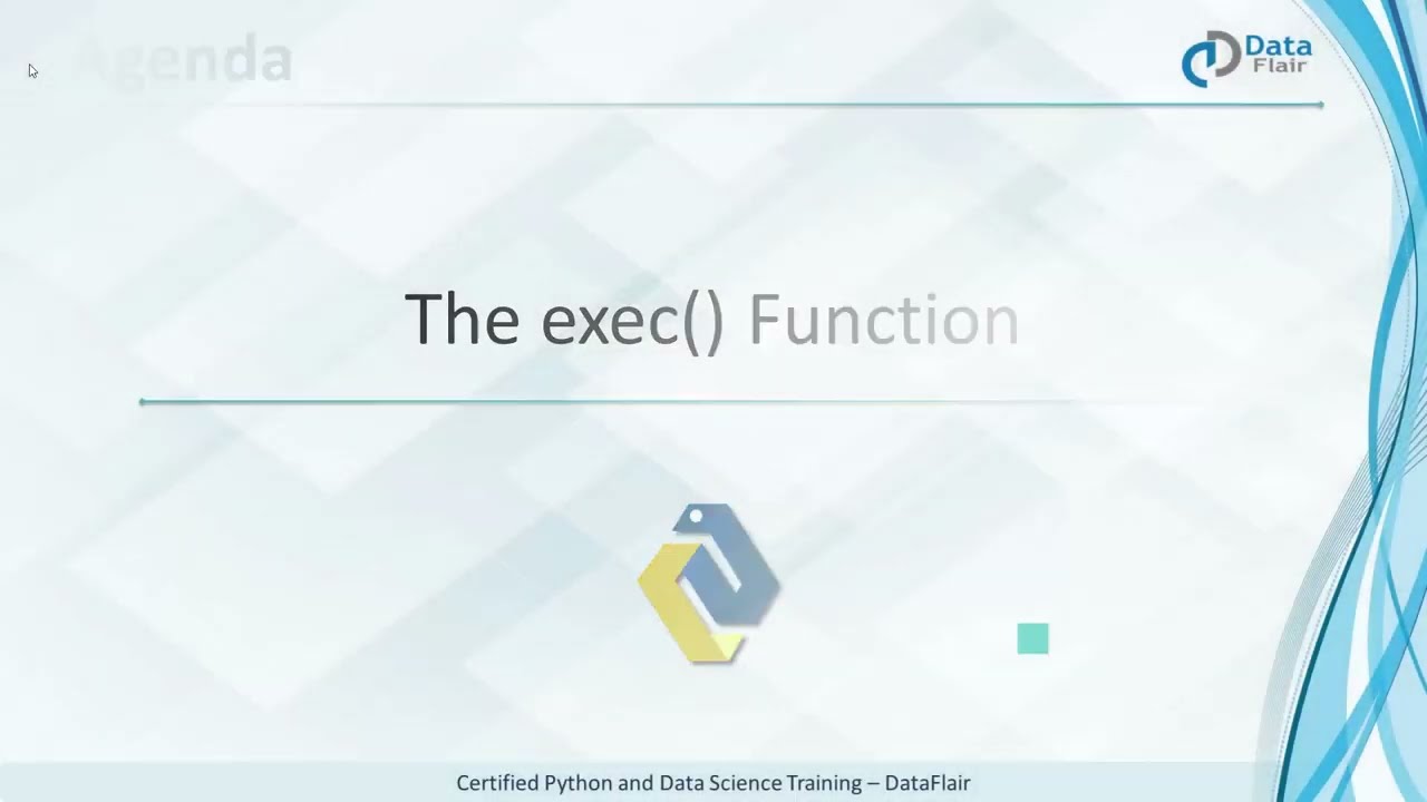 Python exec() Function