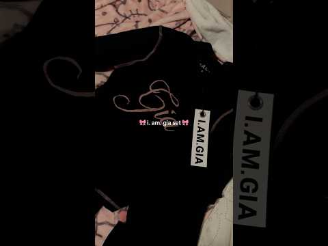 i.am.gia haul π #coquette #pink #haul #iamgia #cute #inspooutfit #tracksuit #clothing #clothinghaul