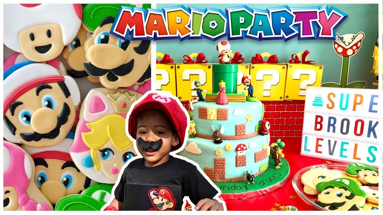 Super Mario Birthday Party - Brooks’ 3rd Birthday