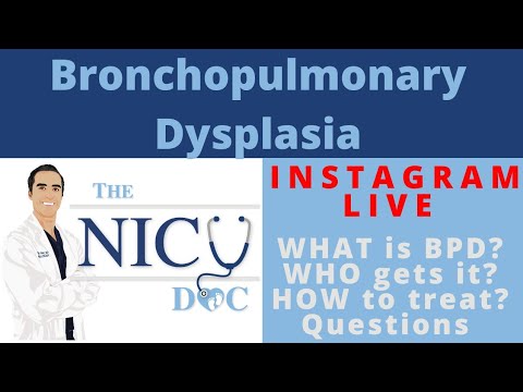 Bronchopulmonary Dysplasia. What, Who, and How?