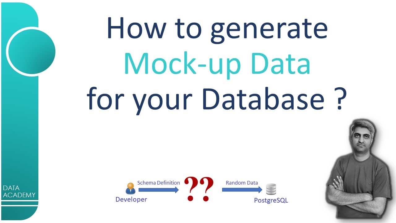 How to generate Mock-up Data for your Database ? | #DataAcademy | #BinduKumar