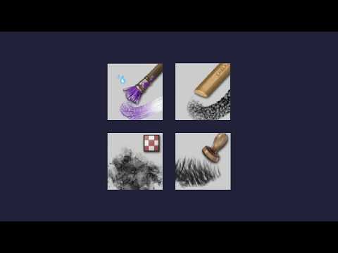 Krita - Brushes in version 4.0